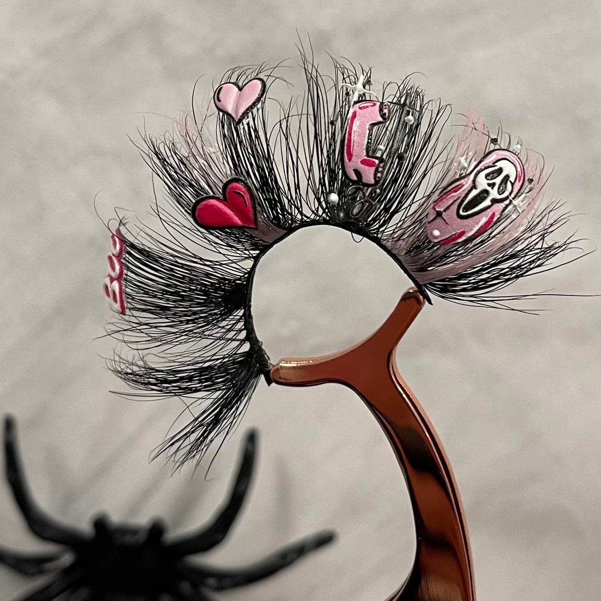 Pink Scream/Ghost Face Spooky Lashes – fabulashbyant